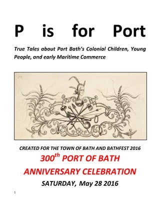 P is for Port | PDF