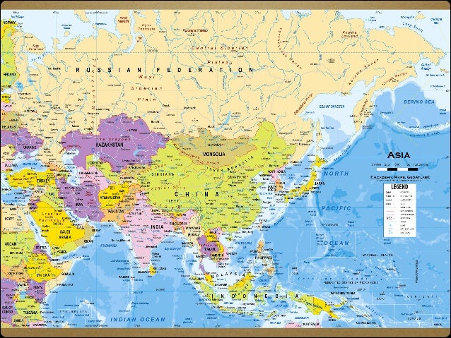 Pisikal na katangian ng Asya