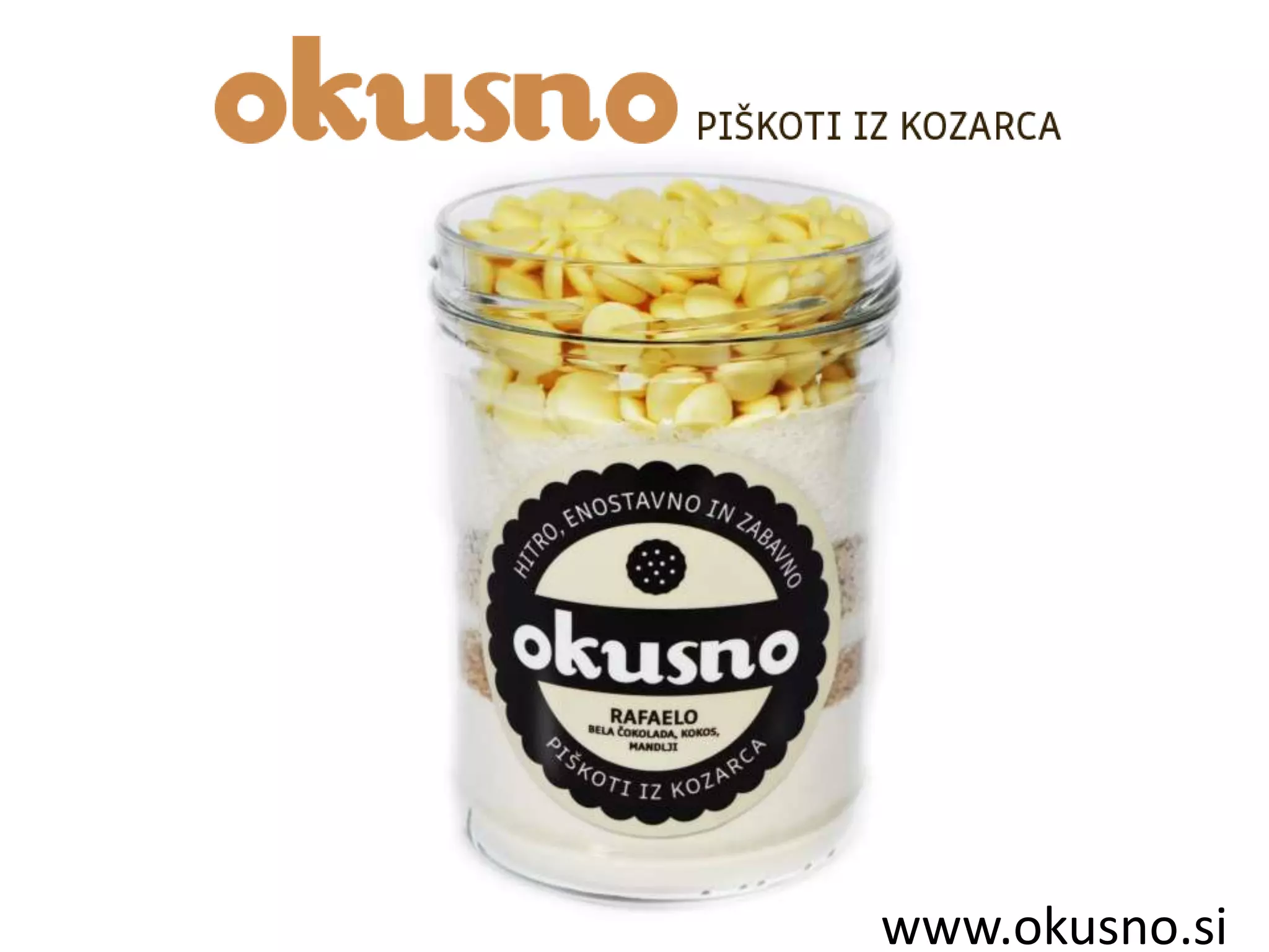 Piškoti iz kozarca - Cookie Mix in a Jar | PPTX