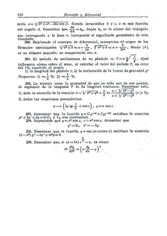 Piskunov cálculo diferencial e integral | PDF