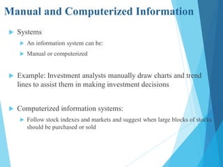 PIS Lecture notes principal of information systems | PDF
