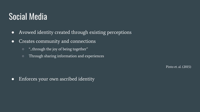 Constructing identities | PPT