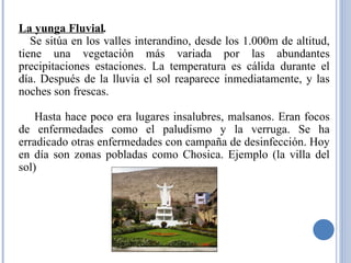 Pisos altitudinales. Primaria. IE La Ribera. Aula de Innovaciones ...
