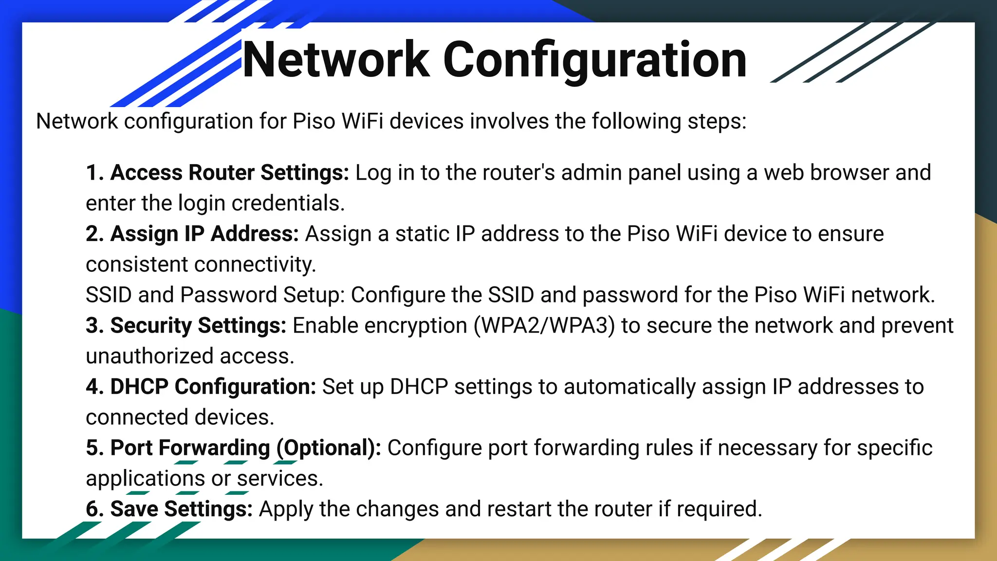 Piso WiFi device installation and setup in netgear extender | PPT