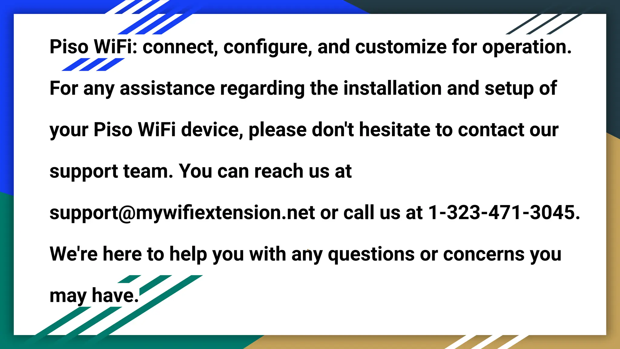 Piso WiFi device installation and setup in netgear extender | PPT