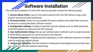 Piso WiFi device installation and setup in netgear extender | PPT