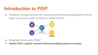 PISP Journey Based on Open Banking UK | PDF