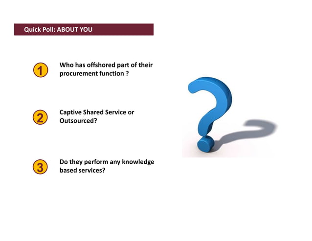 Enabling Knowledge Based Services in your Offshore Procurement Shared ...