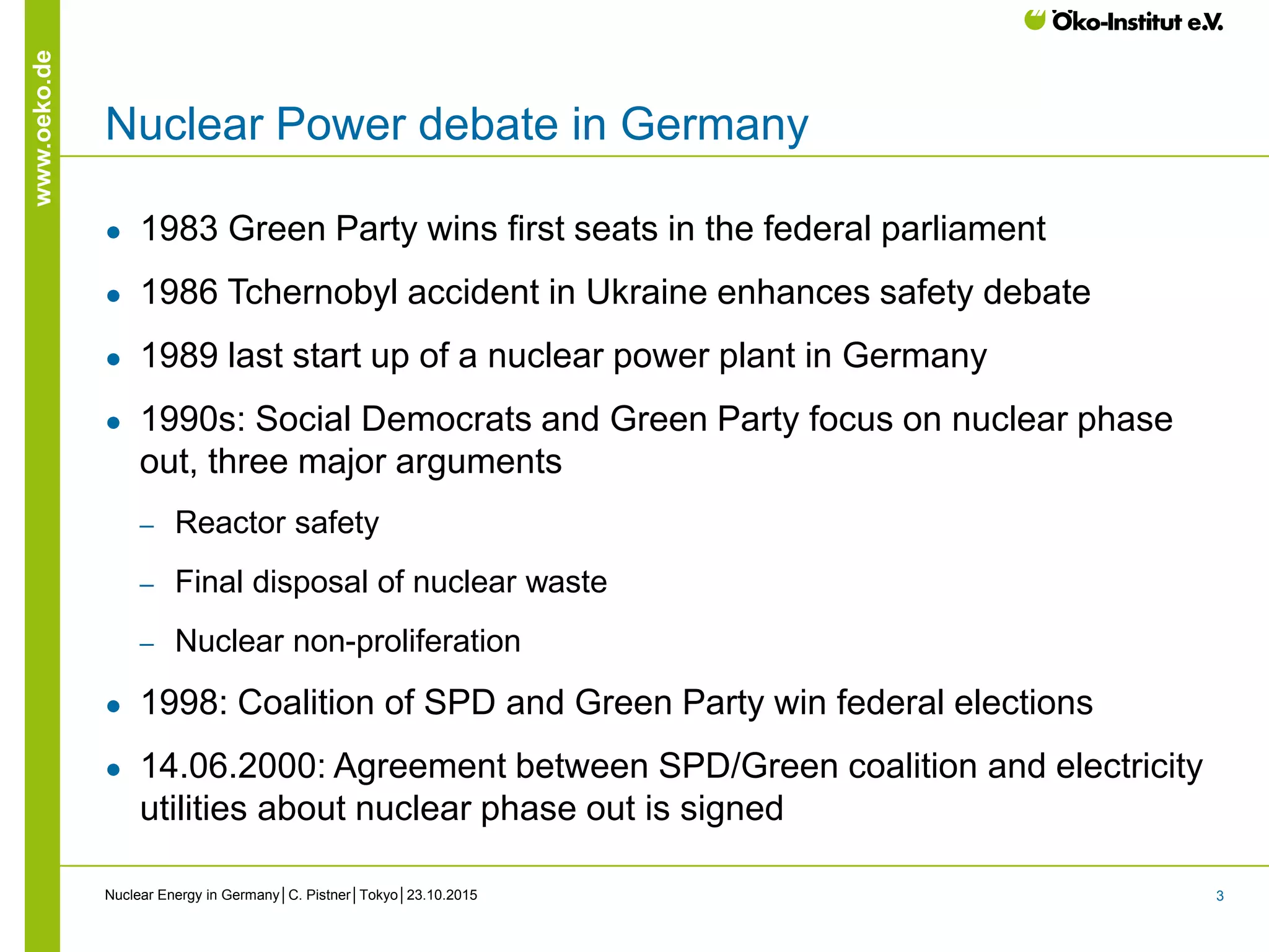 Nuclear Power in Germany - A short overview | PDF