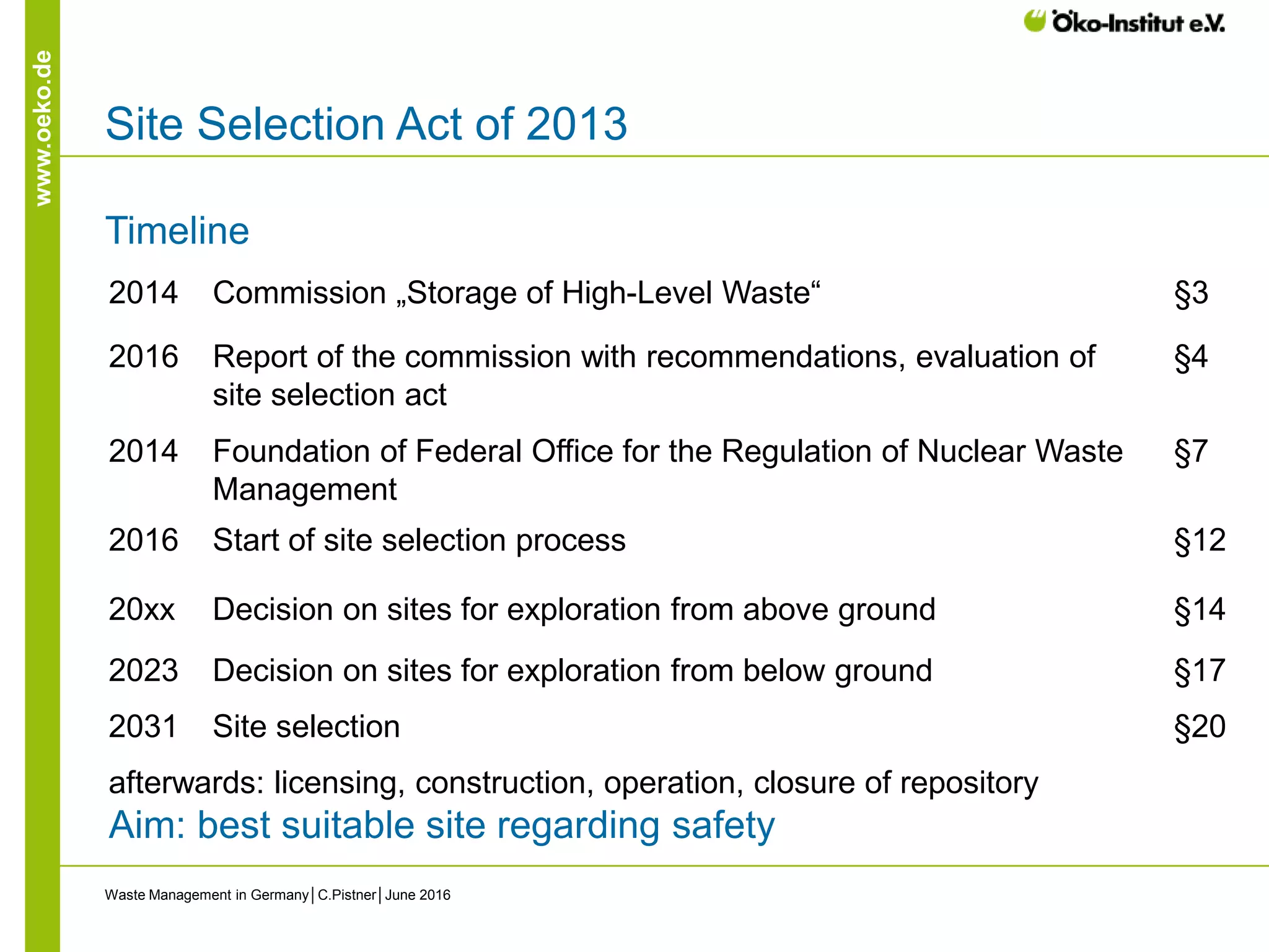Waste Management in Germany | PDF