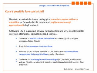 La Lavagna Interattiva Multimediale | PPT