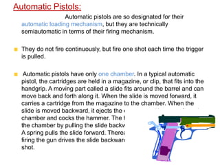 Pistol And Cannon Mechanism | PPT