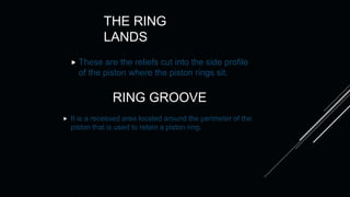 ENGINE COMPONENT-Pistons | PPT