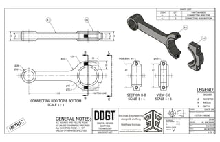 Piston Drawing With Dimensions