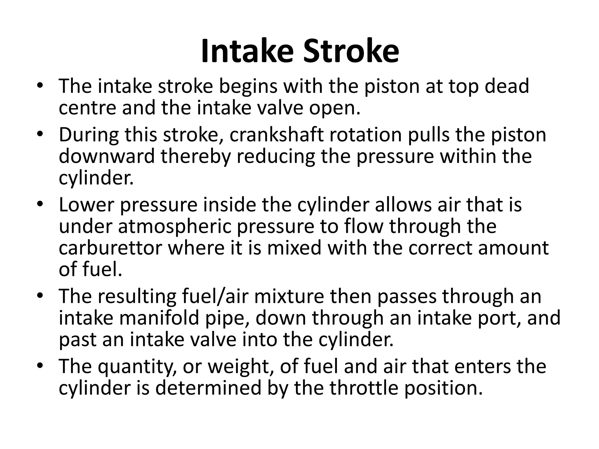 Piston Engines: Operation | PPTX