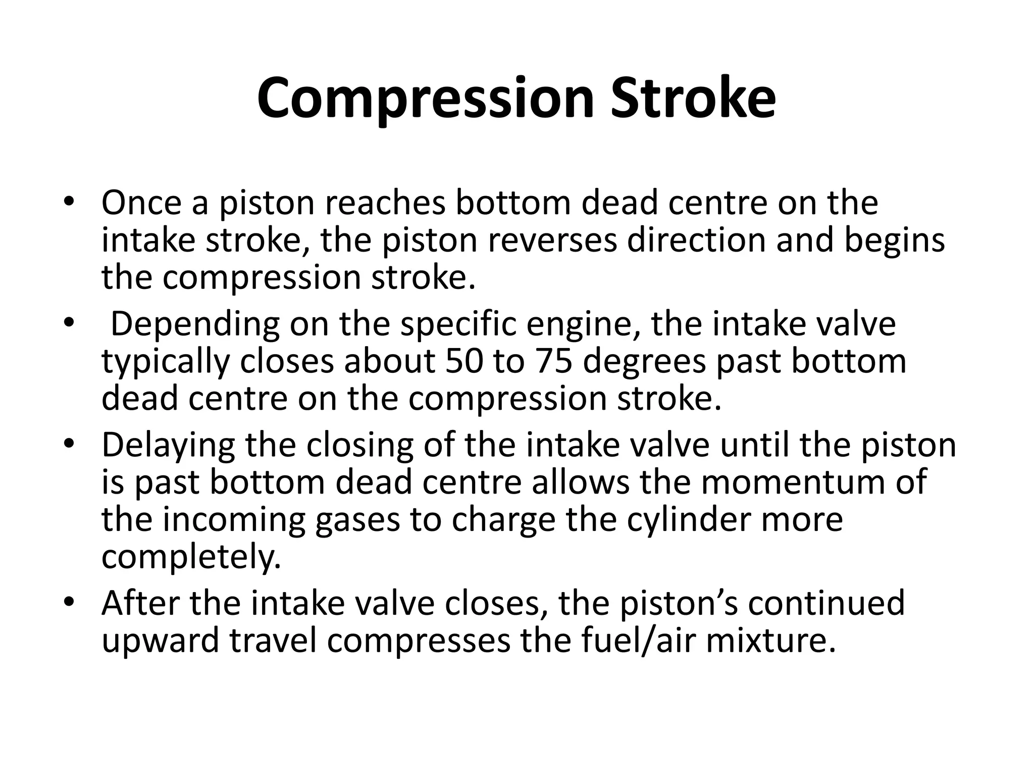 Piston Engines: Operation | PPTX