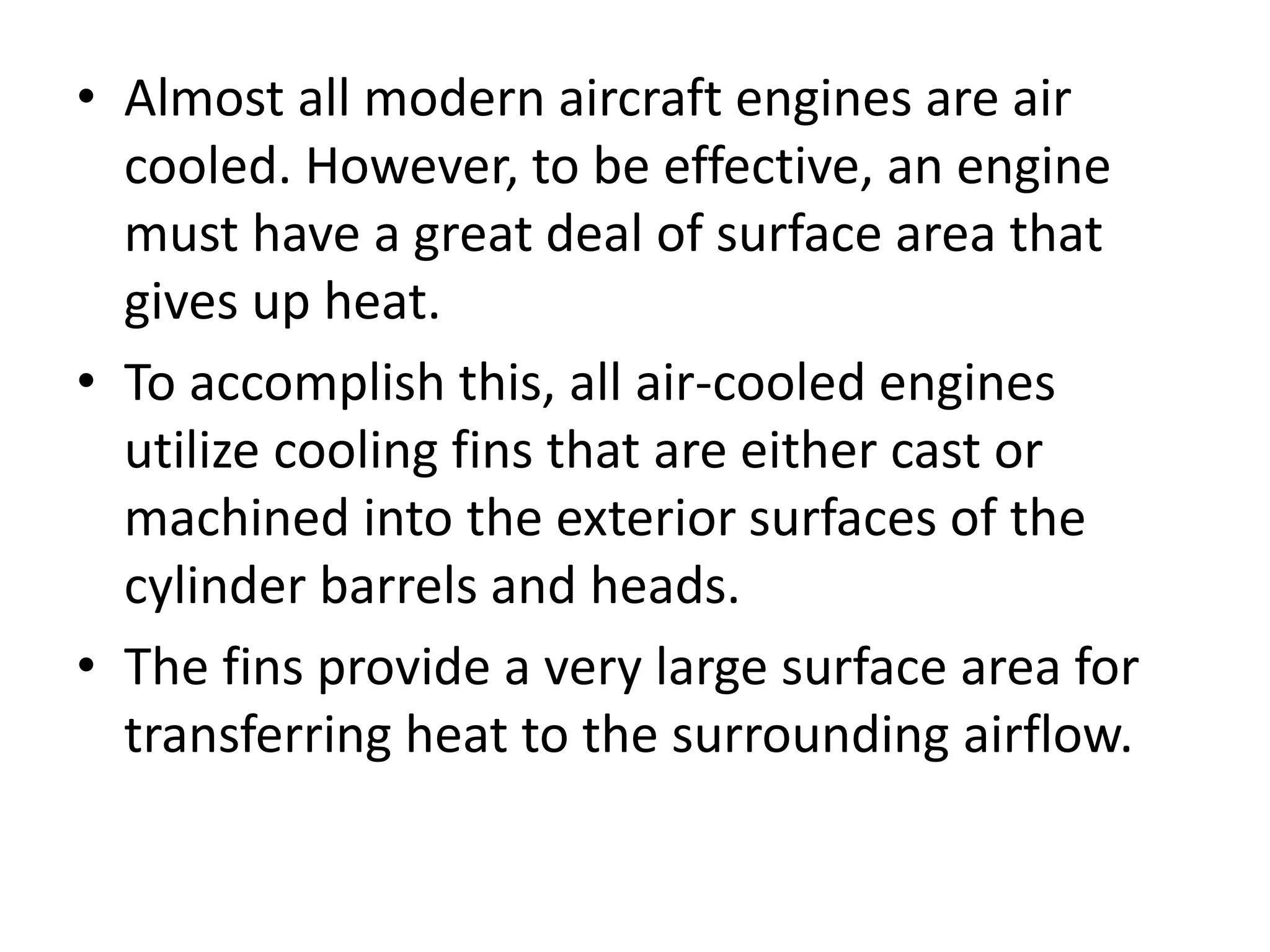 Piston Engines: Cooling | PPTX