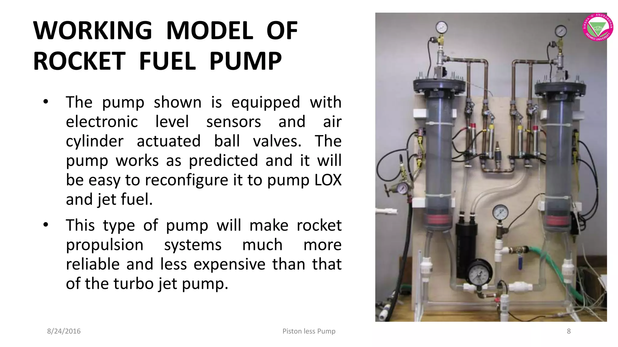 Piston less pump | PPTX
