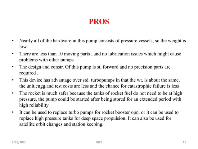 Piston less pump | PPTX | Physics | Science