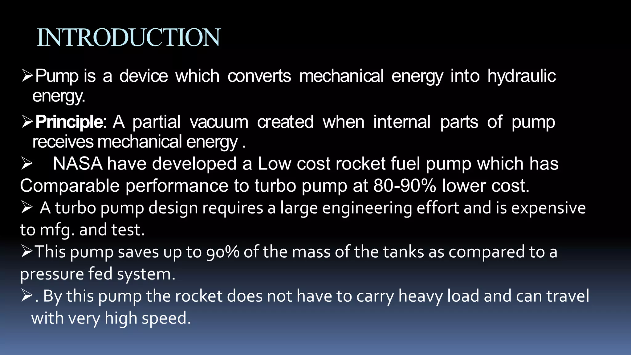 Pistonless pump ppt | PPTX