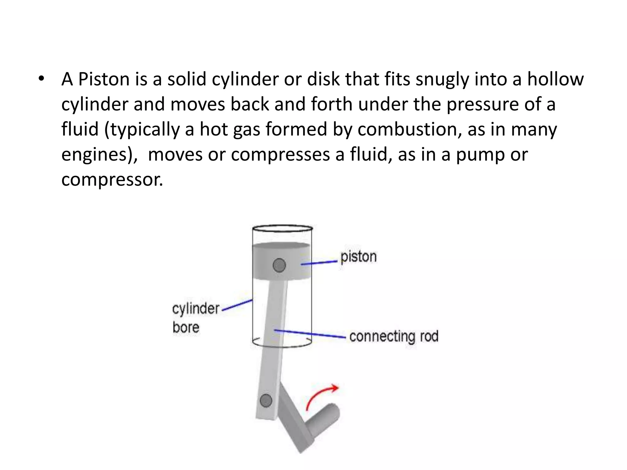 Piston manufacturing process | PPTX
