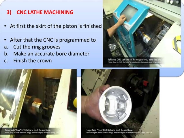 Piston manufacturing process | PPTX | Science