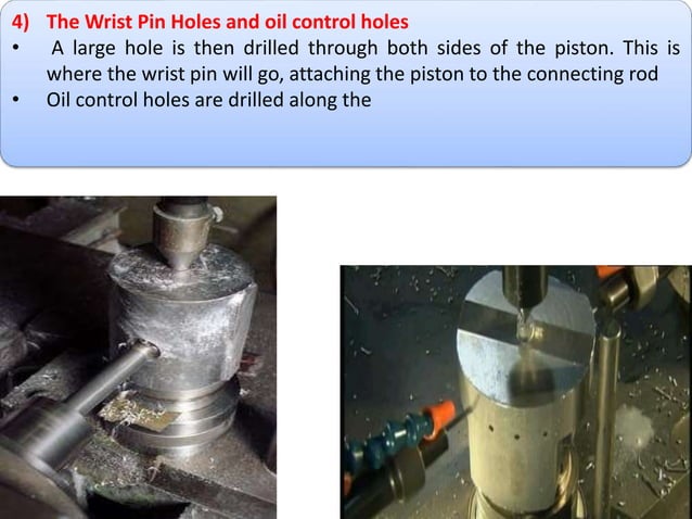 Piston manufacturing process | PPTX | Science