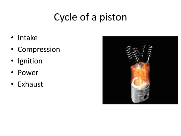 Piston manufacturing process | PPTX | Science