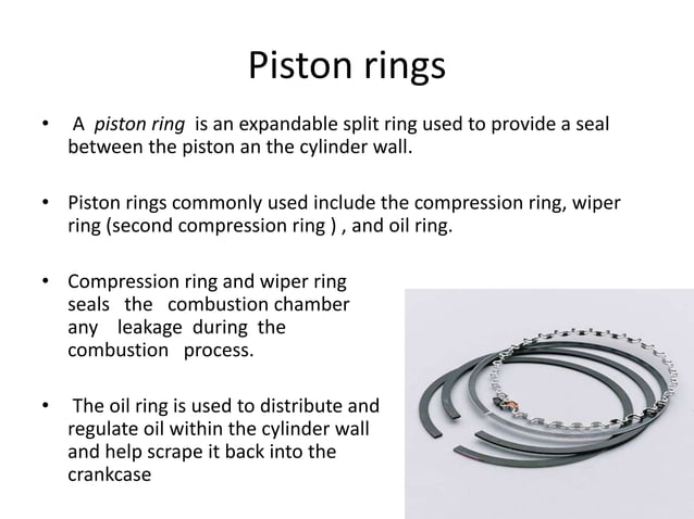 Piston manufacturing process | PPTX | Science