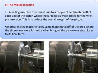 Piston manufacturing process | PPT
