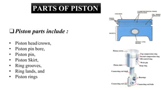 Piston Design & Analysis ppt | PPT