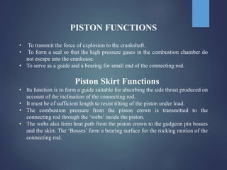 Piston presentation | PPTX | Chemistry | Science
