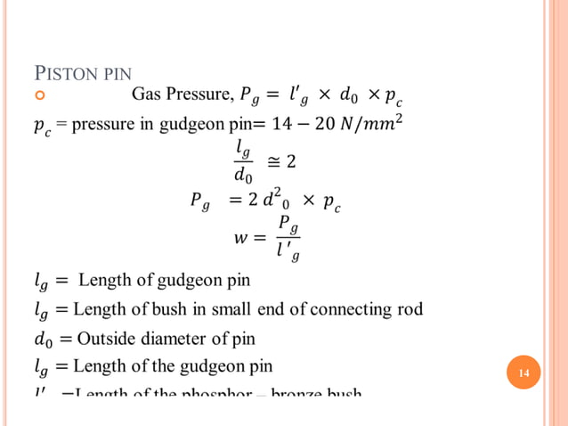 Pistons design | PPTX | Automotive
