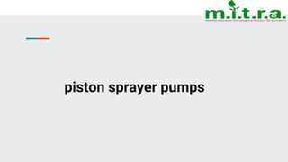 Piston Sprayers | PPT