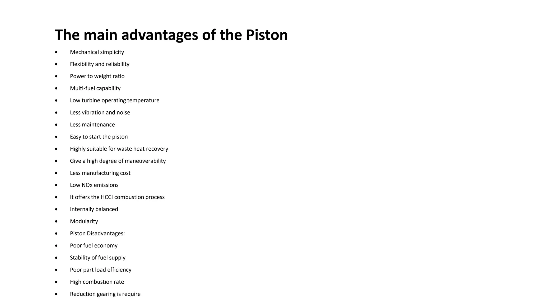 piston types.pptx | Motorcycle Sports | Auto Racing