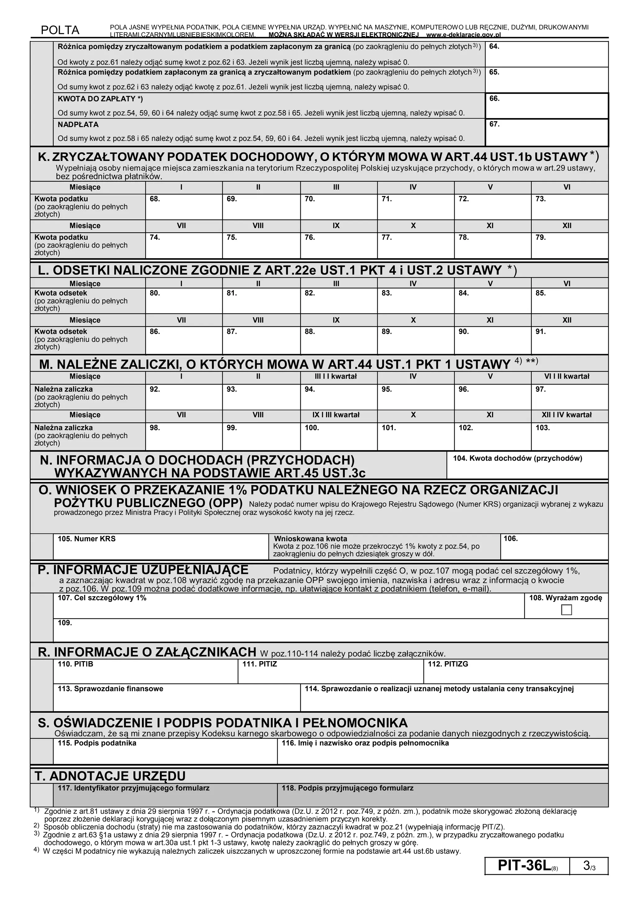 Pit 36l | PDF | Personal Taxes | Personal Finance