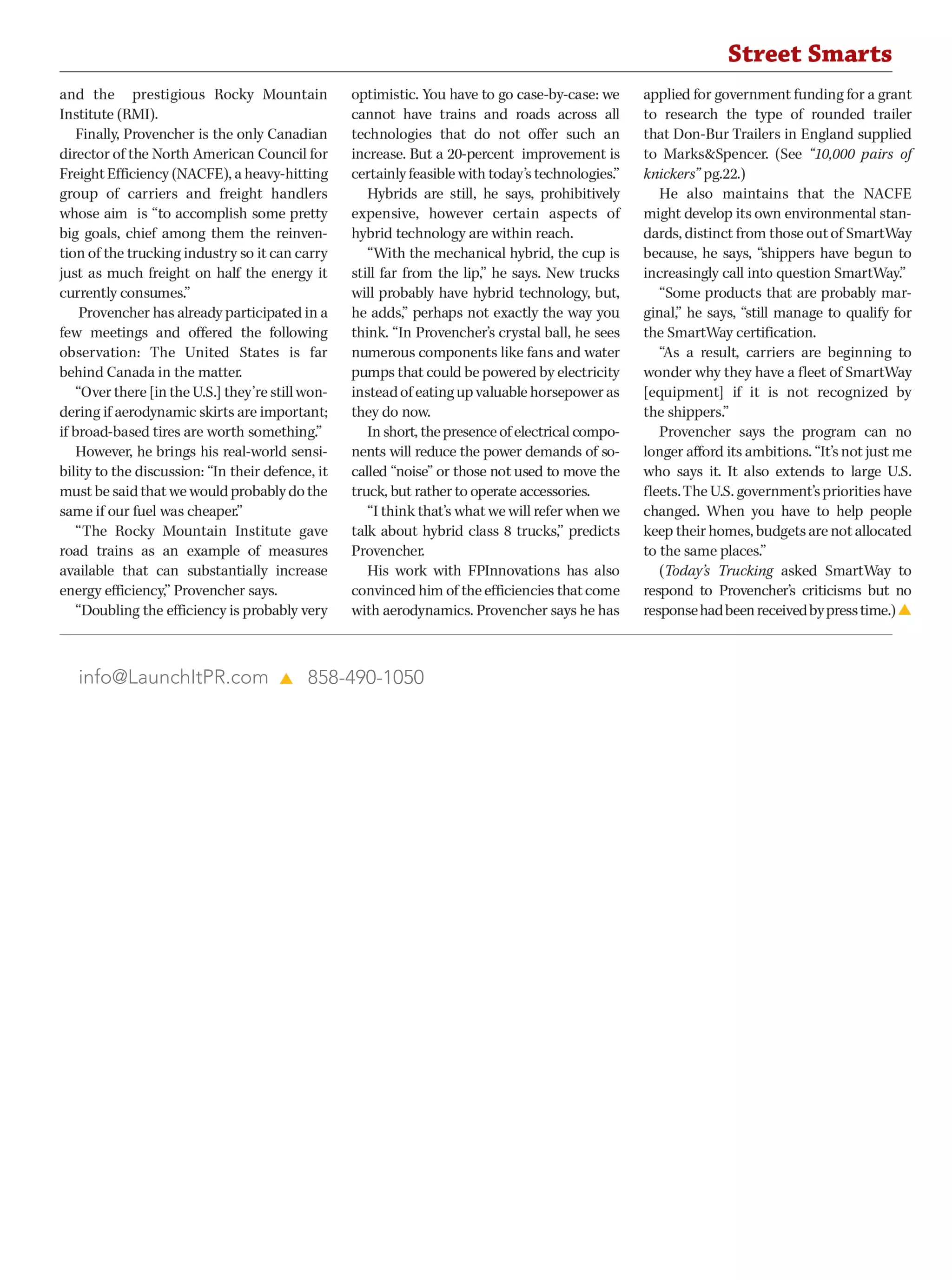 Are Your Vendors Being Honest With Their Fuel Efficiency Claims? | PDF