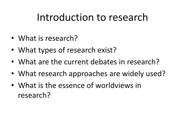 ADVANCED RESEARCH METHODS IN COMPUTING | PPT
