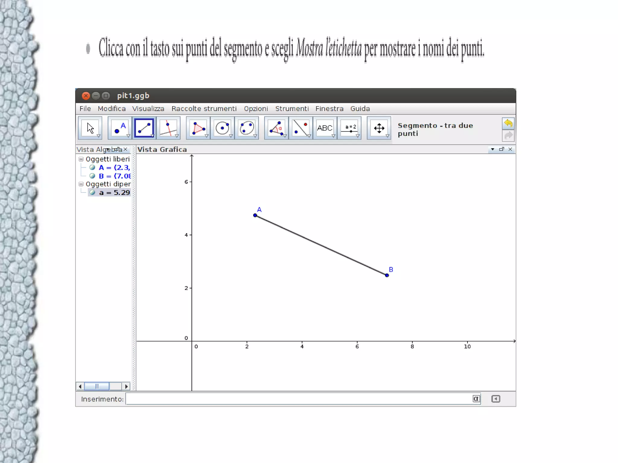 Pitagora e geogebra | ODP | Technology & Computing
