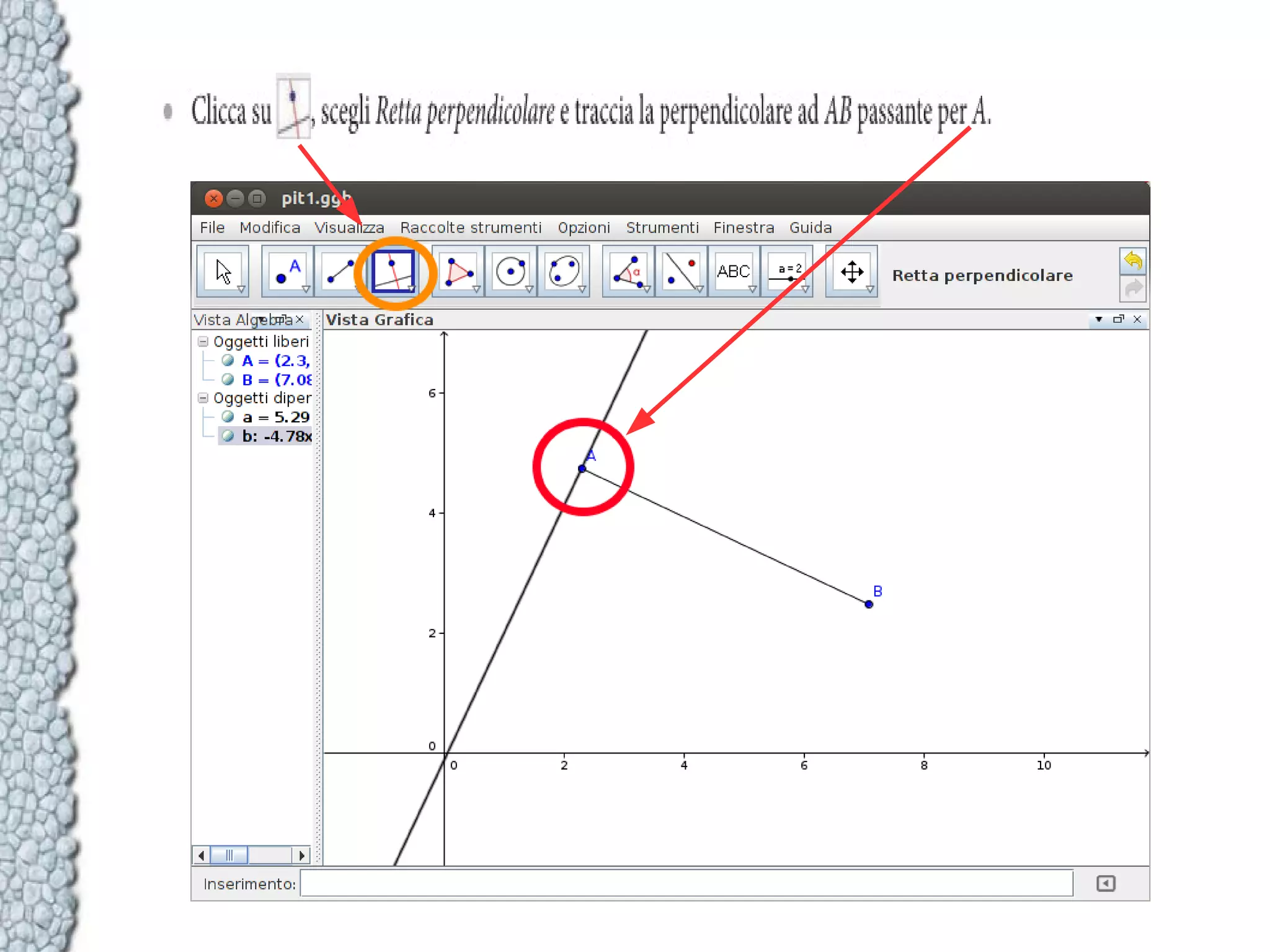 Pitagora e geogebra | ODP | Technology & Computing