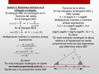 teoremas de Pitágoras | PPTX