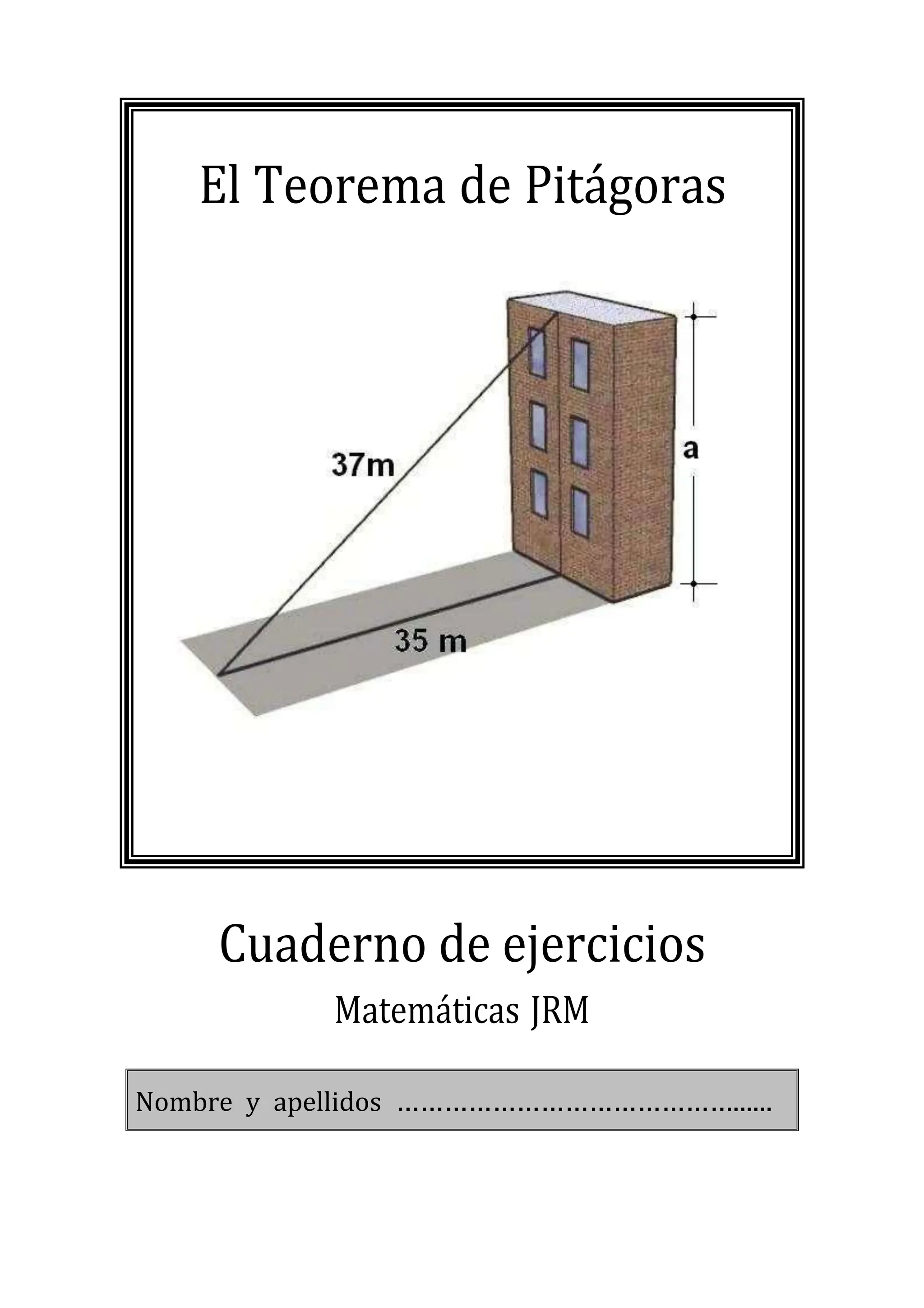 EJERCICIOS SOBRE EL TEOREMA DE PITAGORAS | DOCX