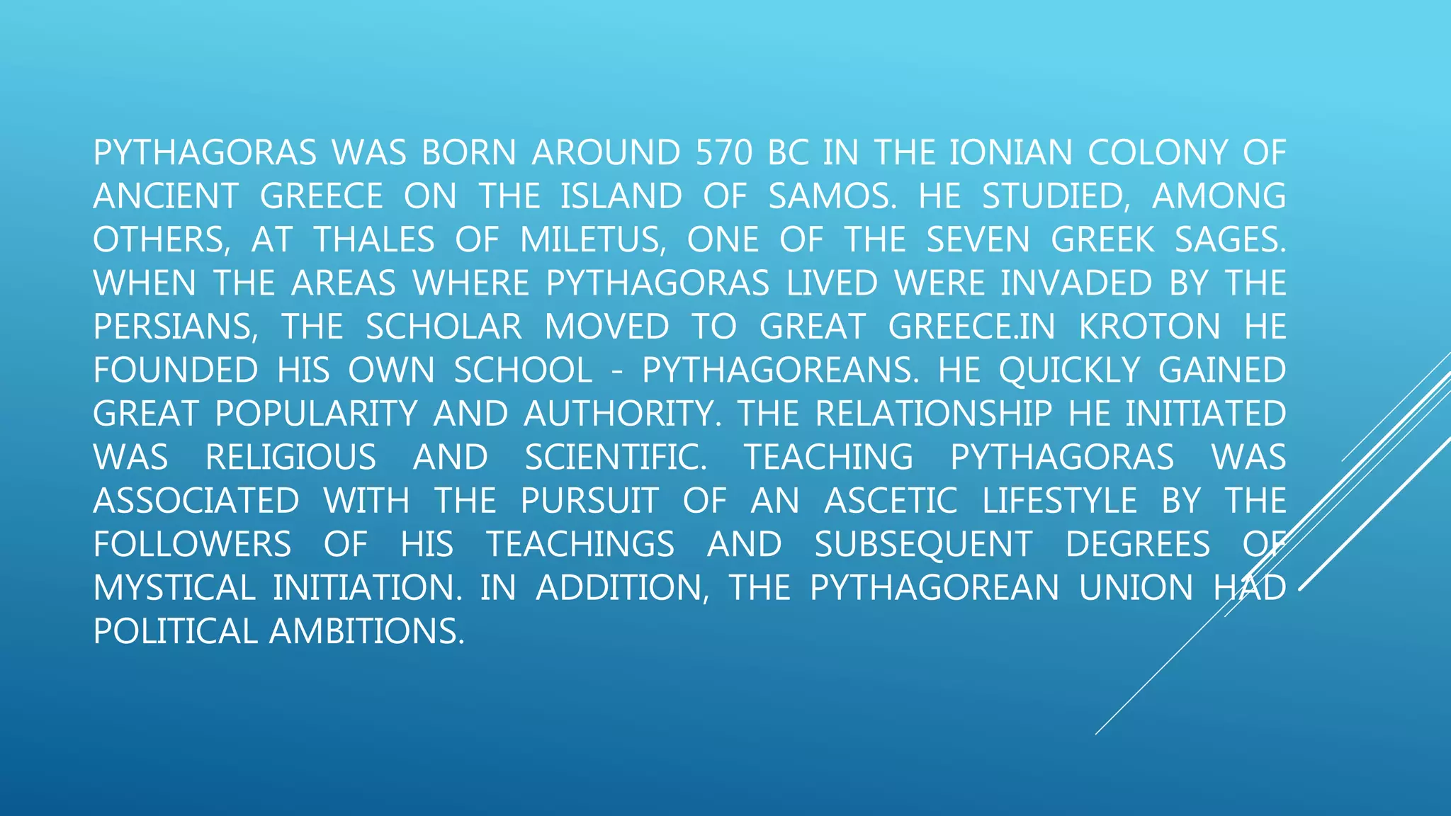 Pythagoras | PPT