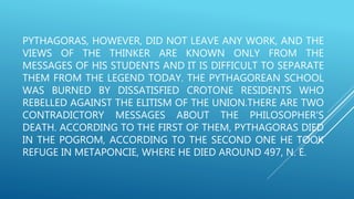 Pythagoras | PPT