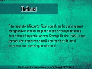 Pita magnetik | PPTX