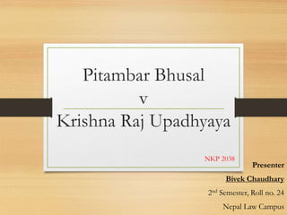 PITAMBAR V. KRISHNA Case .pptx