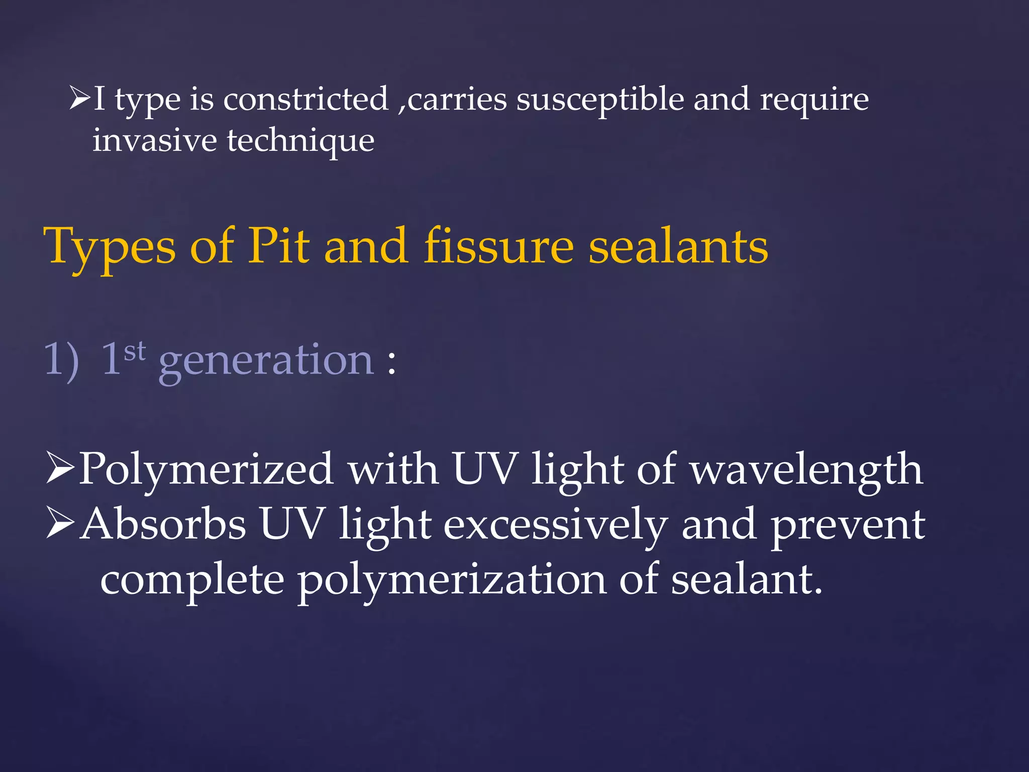 Pit and fissures | PPTX