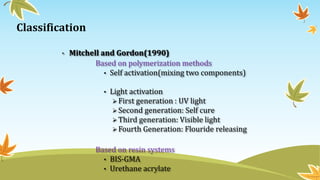 Pit and fissure sealant | PPTX