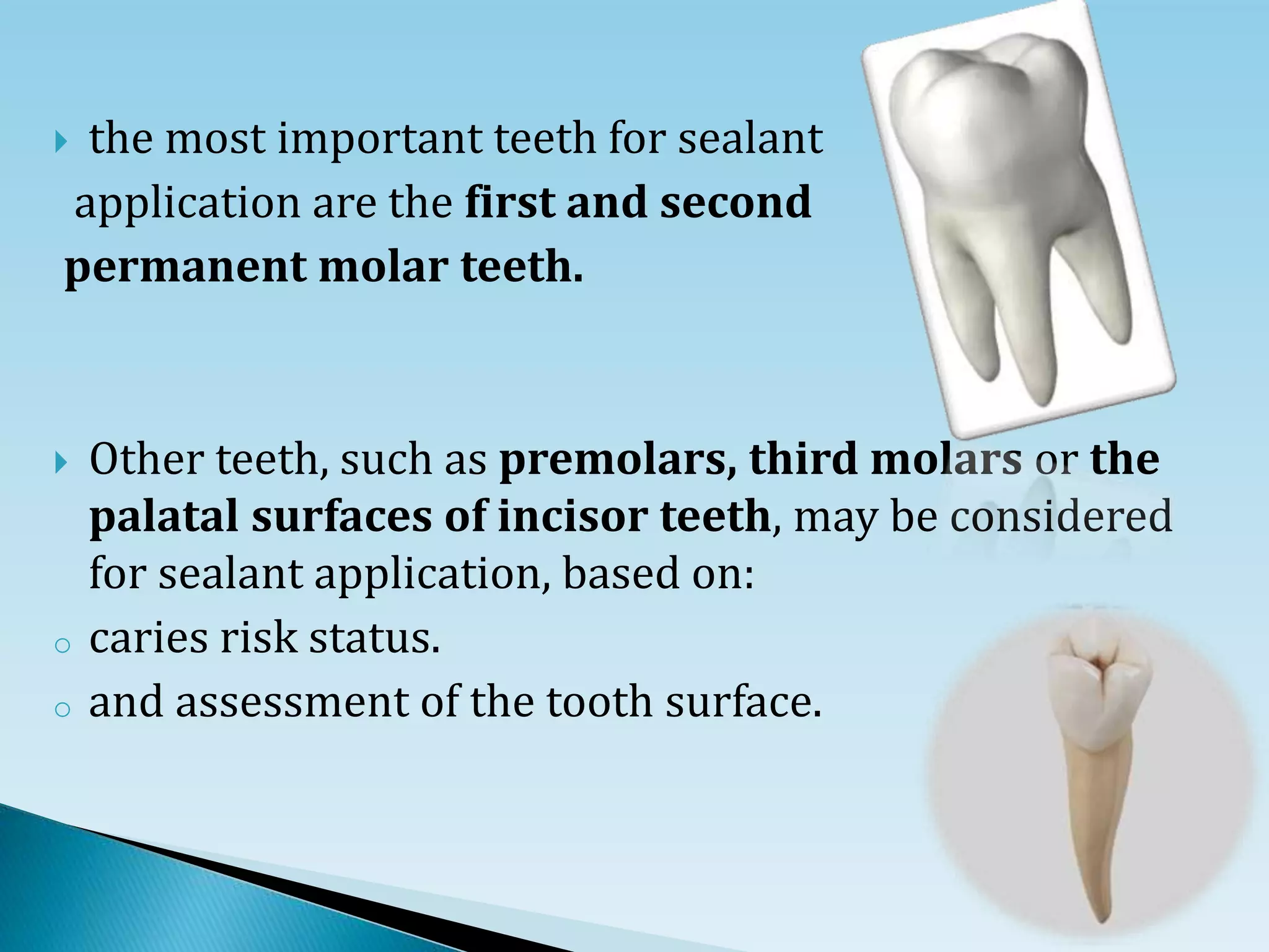 Pit and Fissure sealants | PPTX