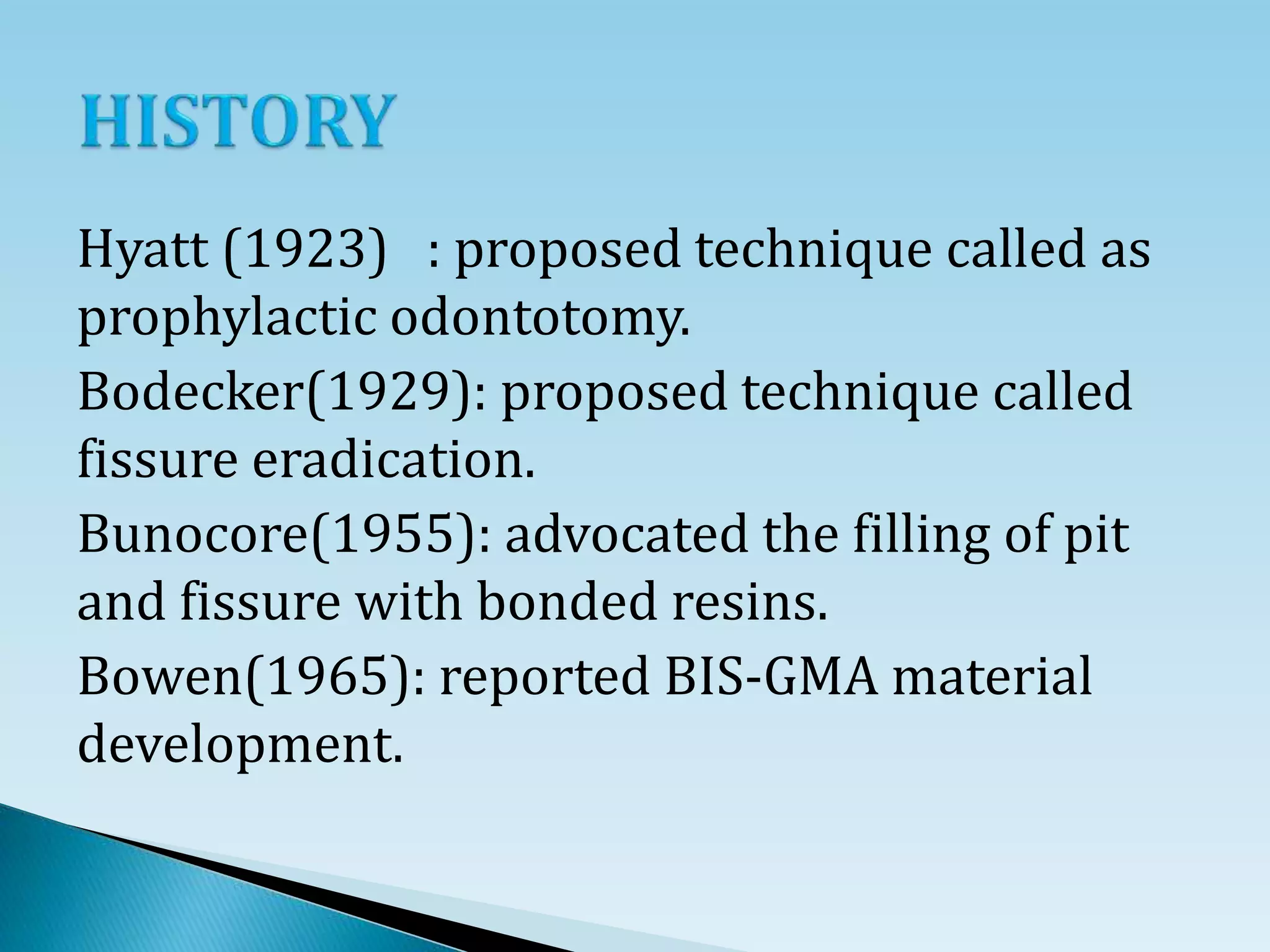 Pit and Fissure sealants | PPTX